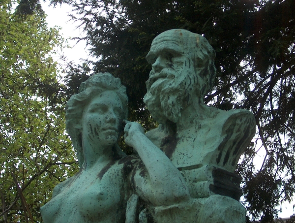 Jef Lambeaux - Hulde aan Charles Darwin